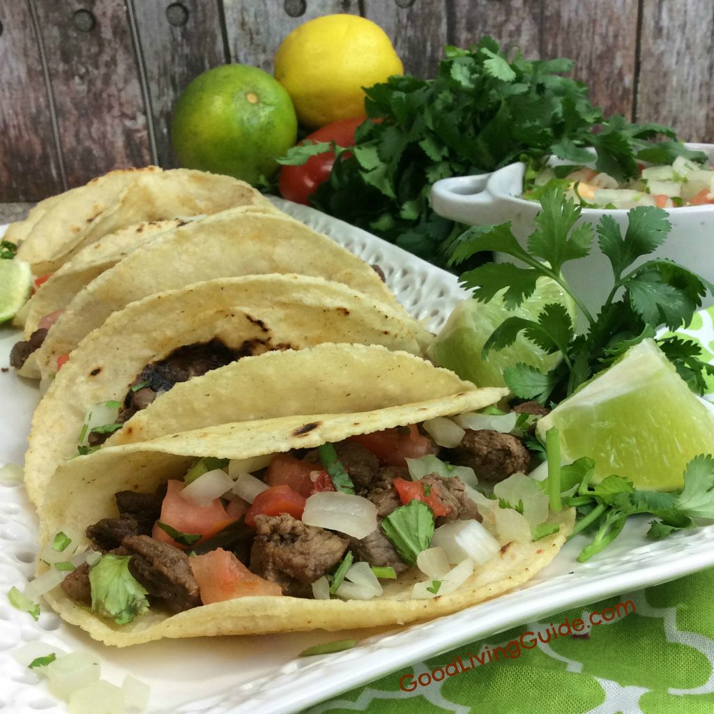 Instant Pot Carne Asada Street Tacos