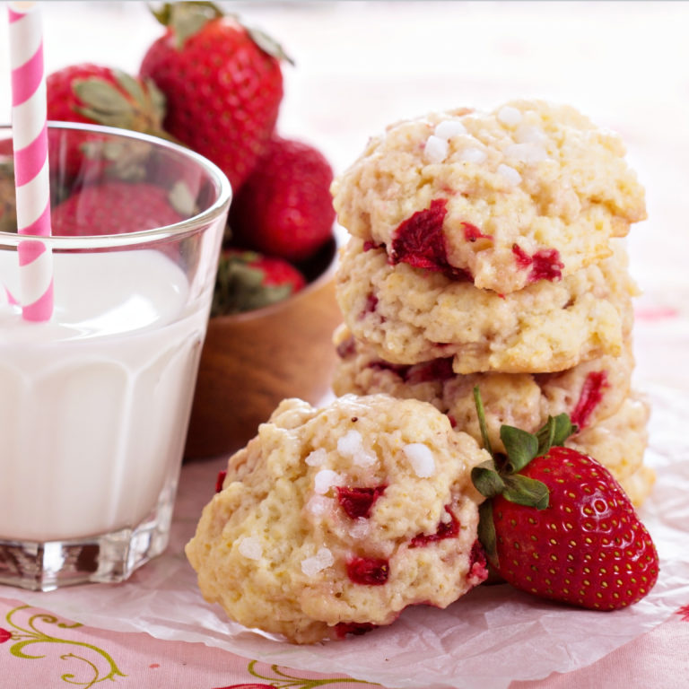 Strawberry Shortcake Cookies